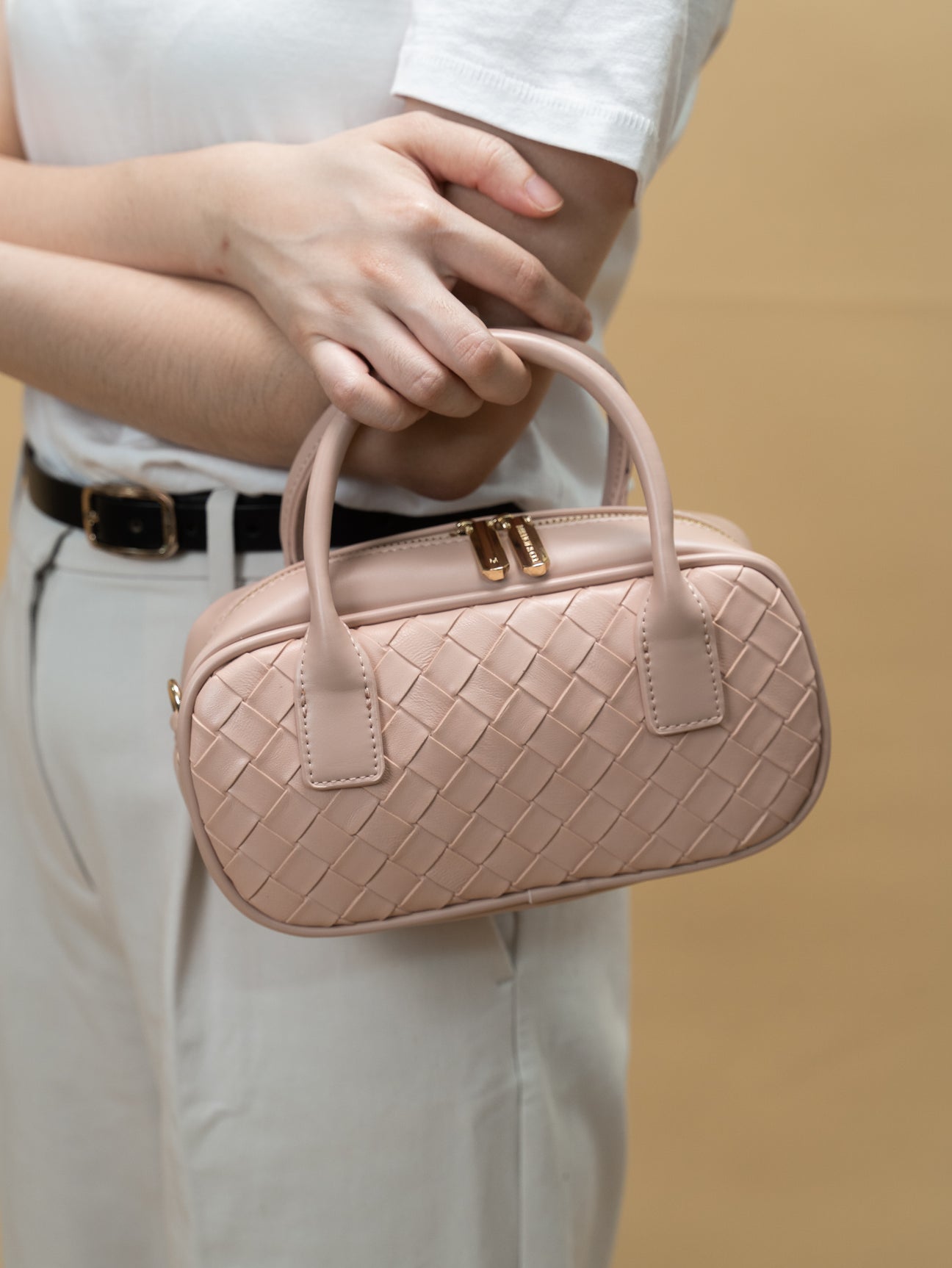 Daana Top Handle Bag (Pink) – Milliot & Co